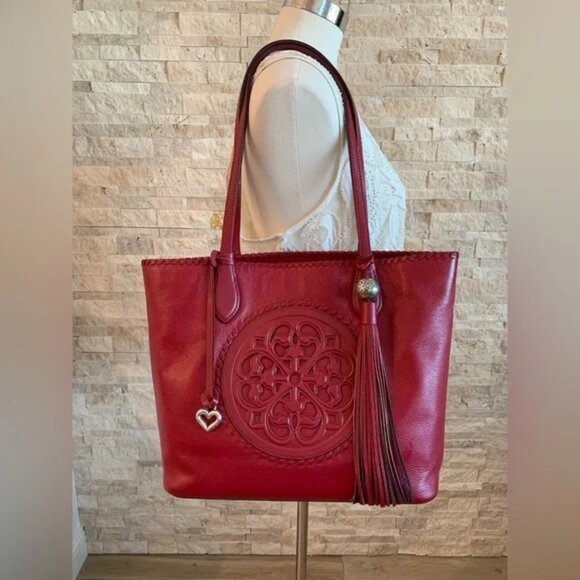Brighton | Bags | Brighton Ferrara Collection Gabriella Red Medallion ...